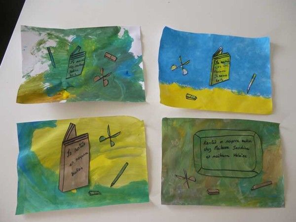 Peintures de rentrée des classes terminées